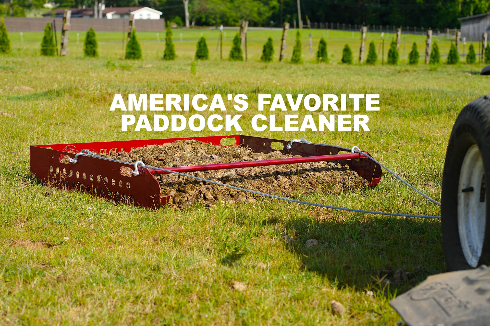 Paddock Cleaning Made Easy | Paddock Blade USA